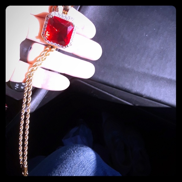 gold gods | Jewelry | Gold Gods Ruby Bloodstone And Chain | Poshmark